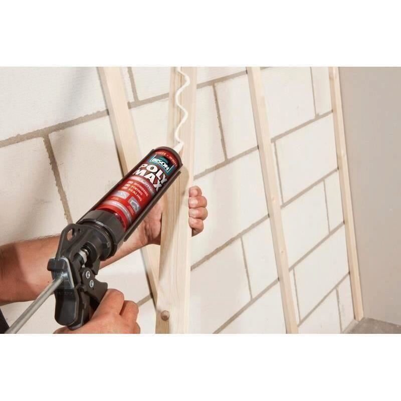 Adeziv și etanșeizant alb BISON Poly Max Original - Econstrukt