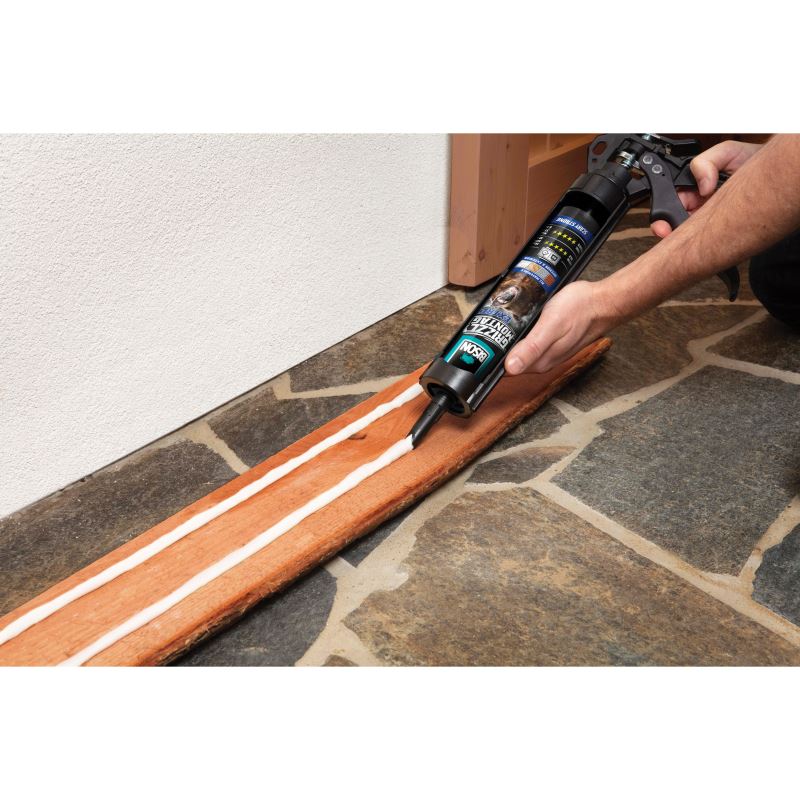 BISON Grizzly Montage Extreme-Adeziv alb pe bază de MS polimer - Econstrukt